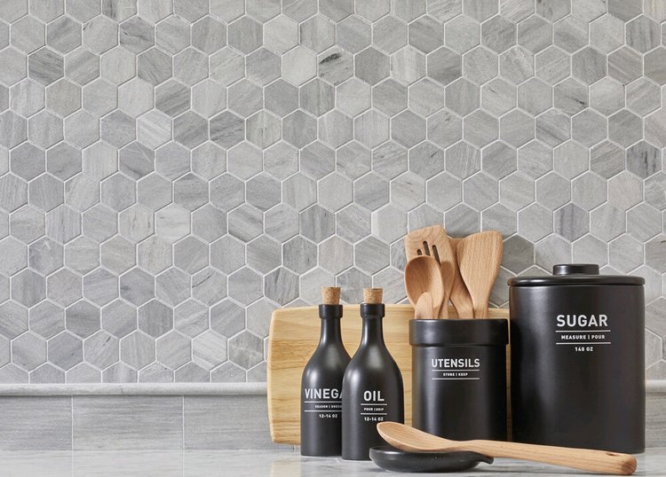 AK Ash Gray Marble — Statements Tile