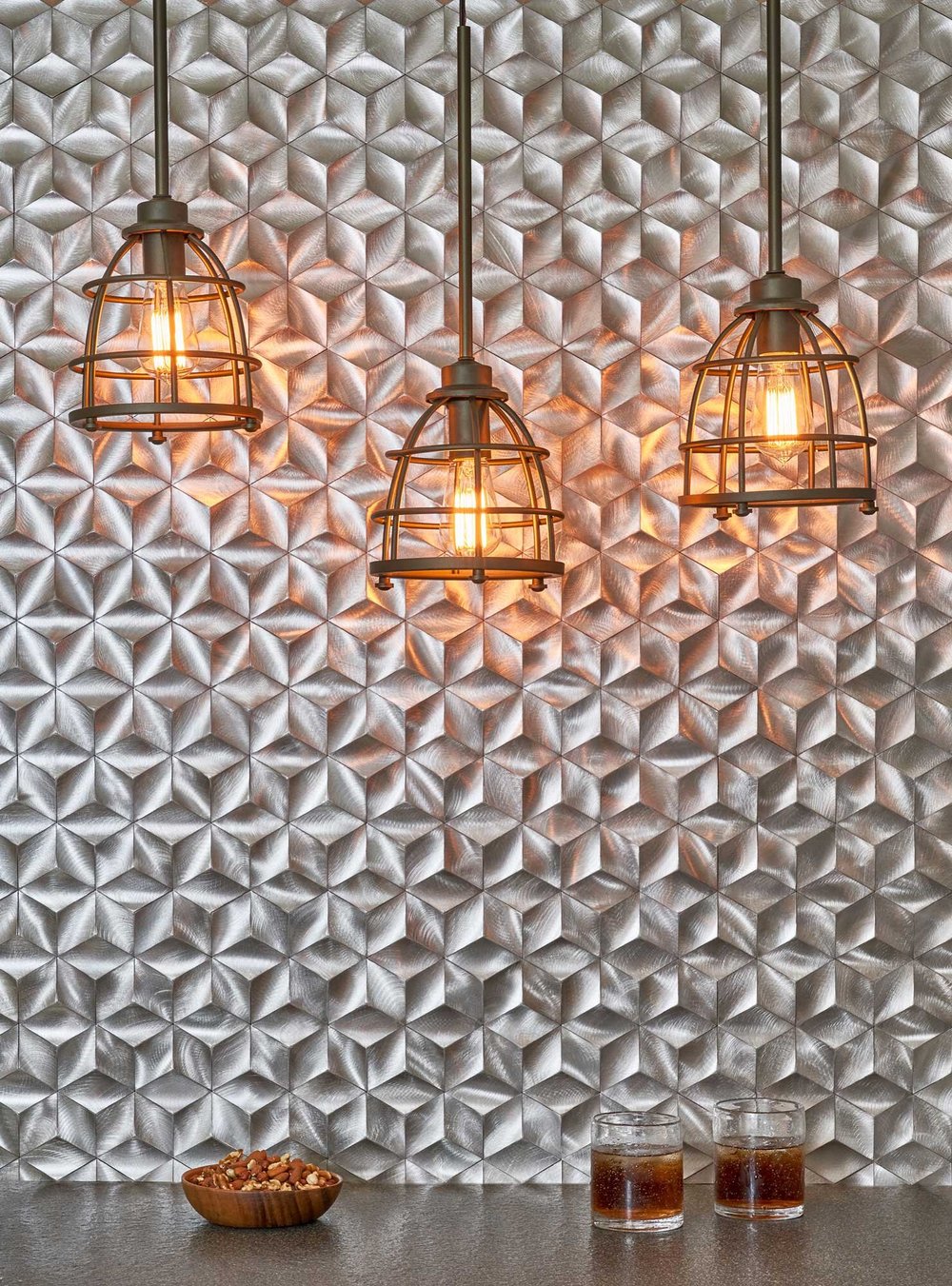 AK Excalibur Metal Mosaic — Statements Tile