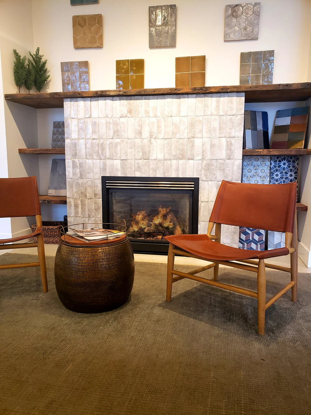 Parker and Simon Terracotta — Statements Tile