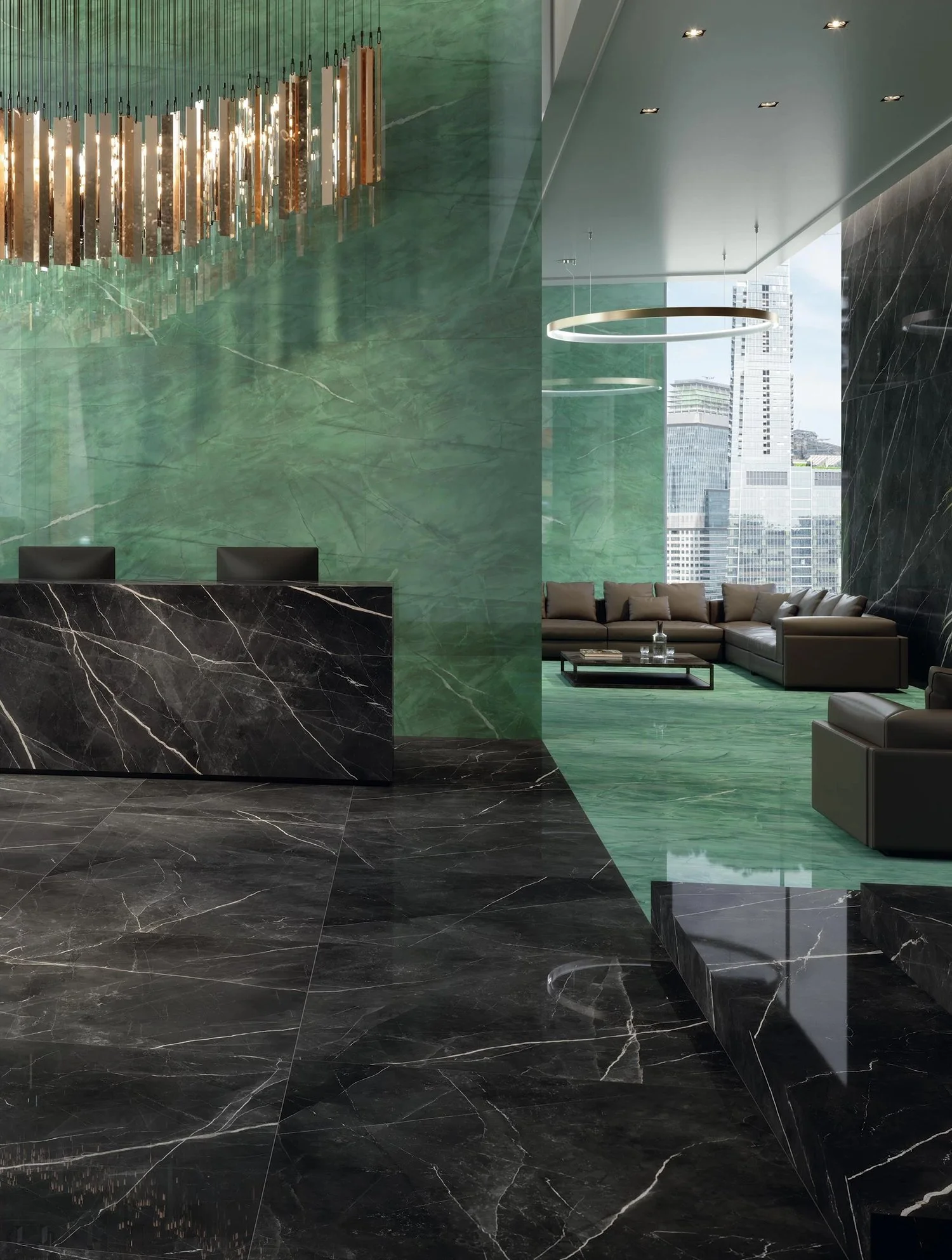 Marvel Gala Porcelain Slabs — Statements Tile