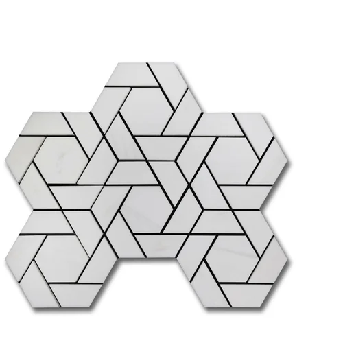 AK Infinity Marble Mosaics — Statements Tile