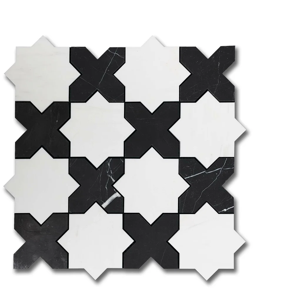 AK Infinity Marble Mosaics — Statements Tile