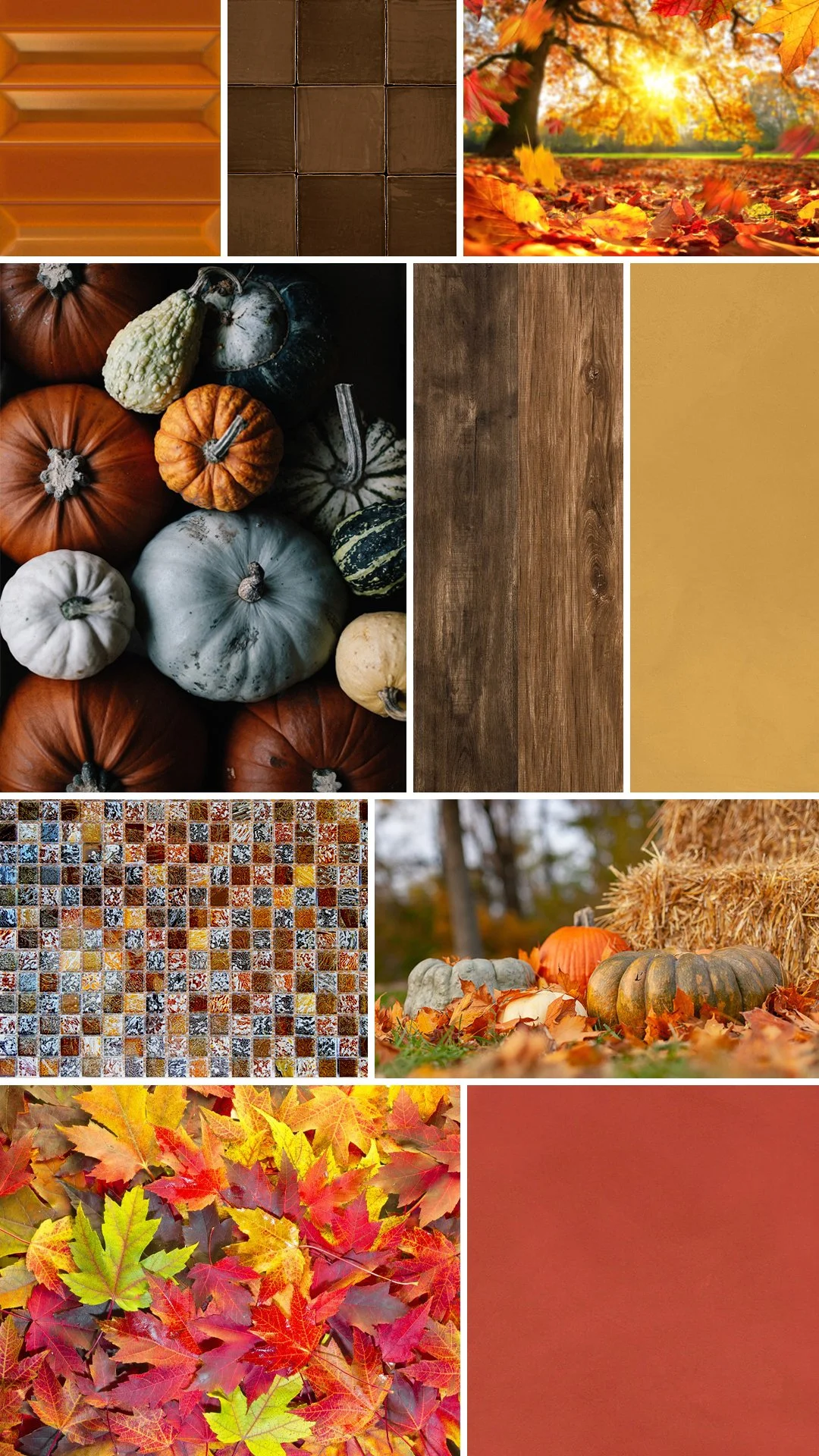 Fall in love with warmth — Statements Tile