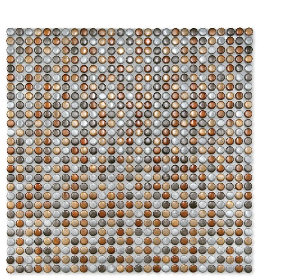 Element Aluminum Metal Mosaic — Statements Tile