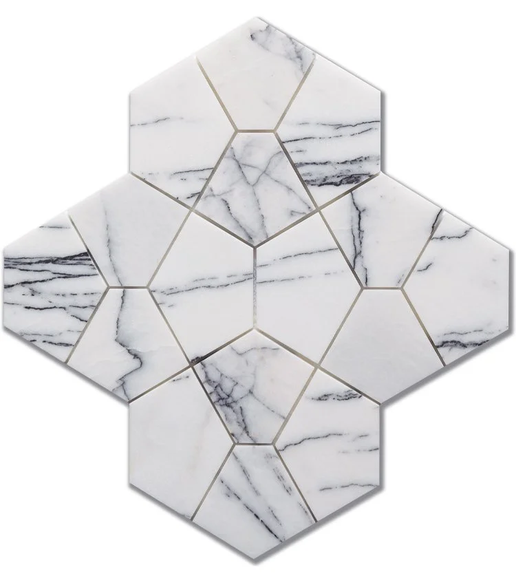 AK Pose Stone Mosaics — Statements Tile