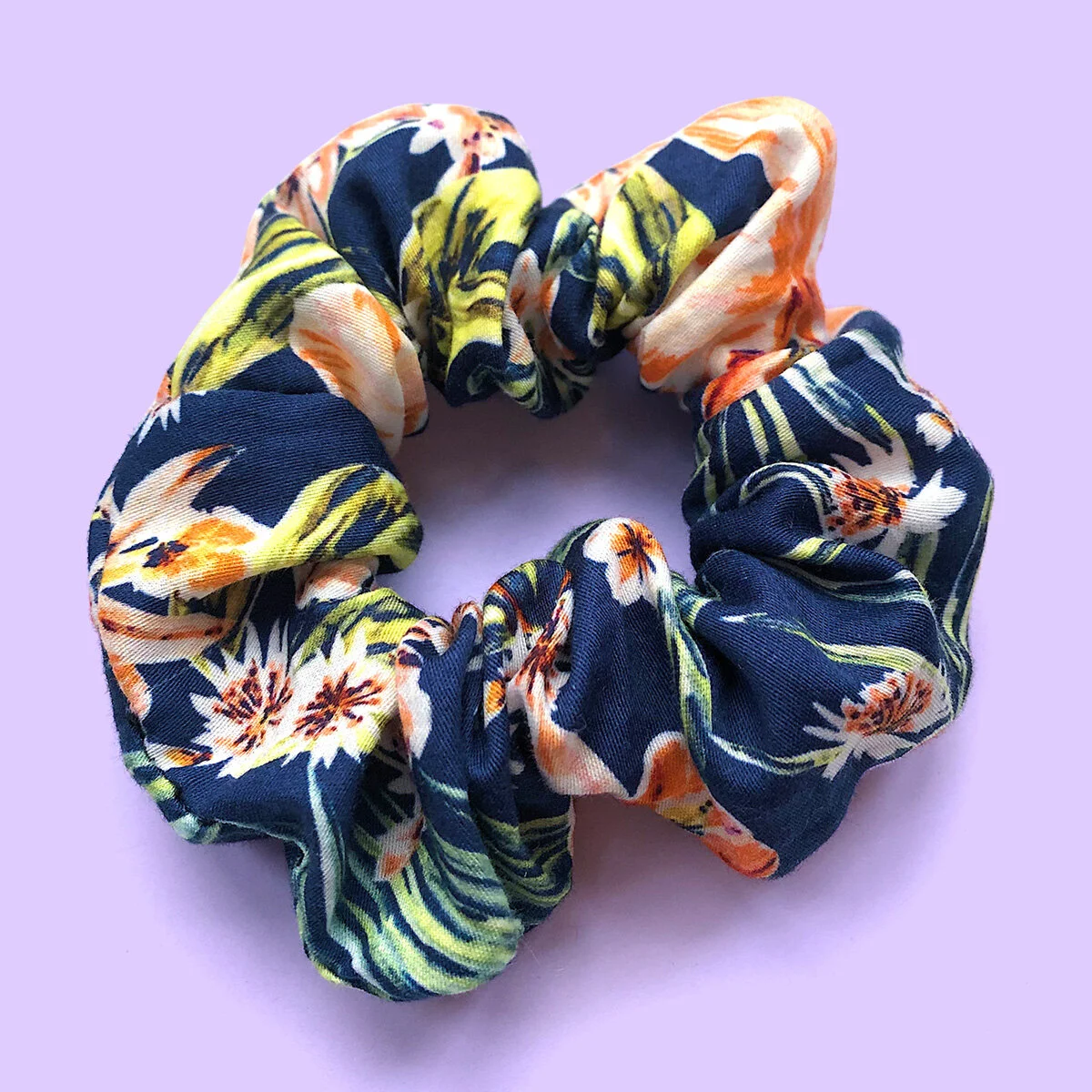 Handmade Scrunchies | Unique Silk & Cotton Satin Hair Accessories ...