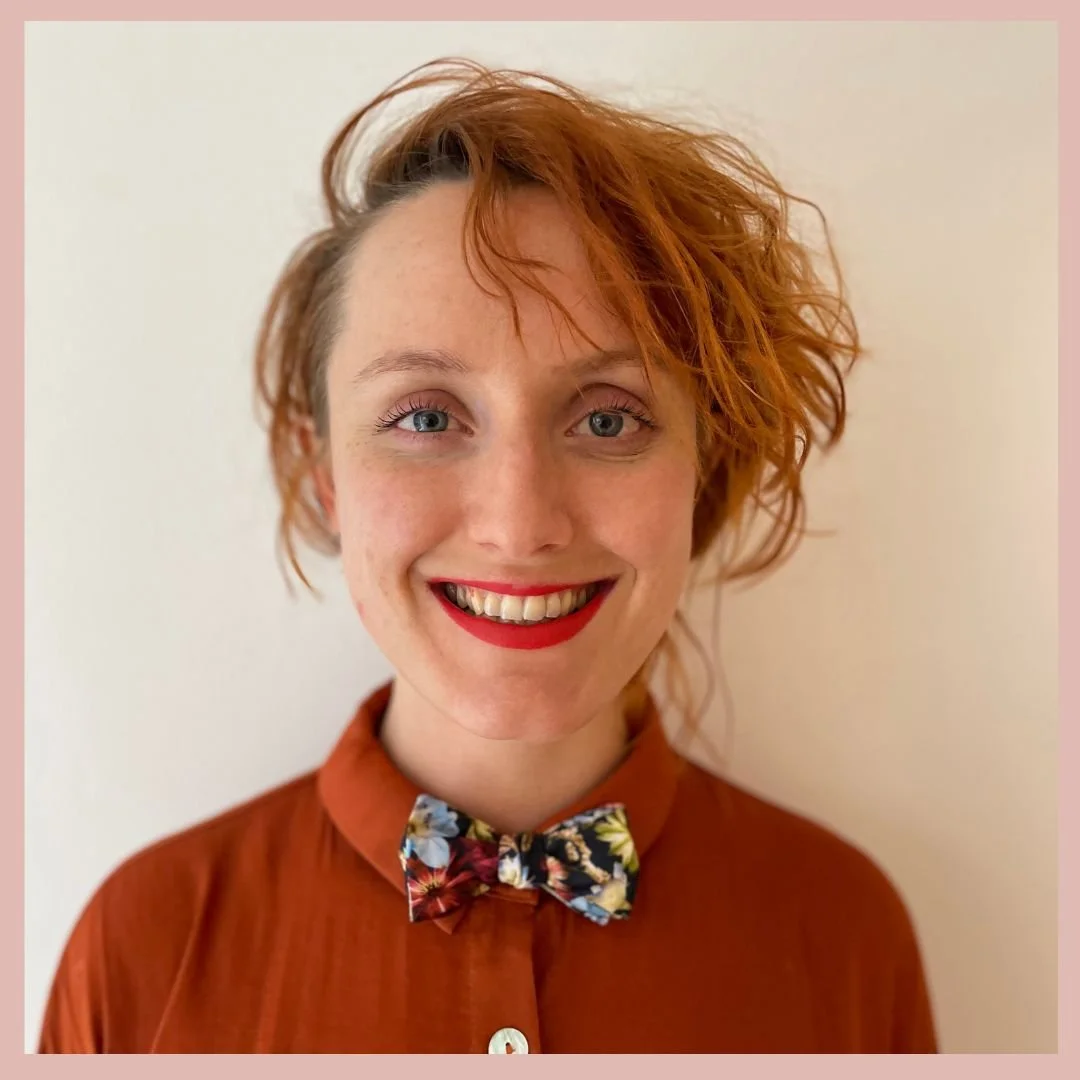 Kingscote Blue - Floral Cotton Bow Tie — Francis + Louise
