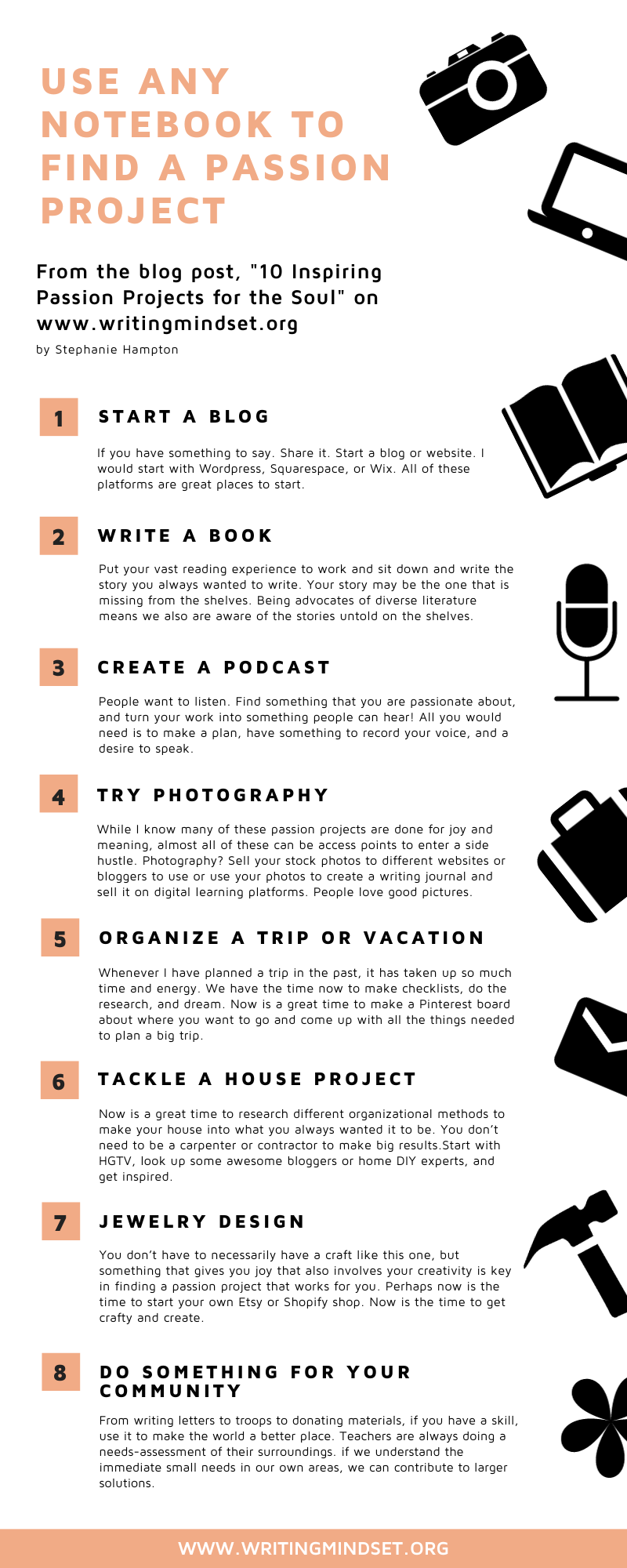 10 Inspiring Passion Projects for the Soul — WRITING MINDSET