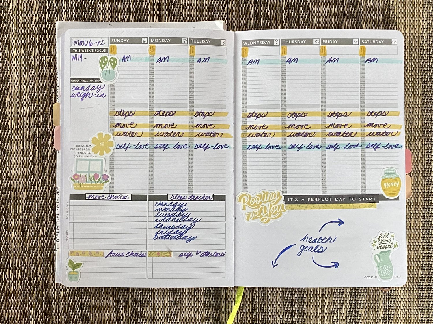 How to Turn Your Passion Planner into a Health Journal — WRITING MINDSET