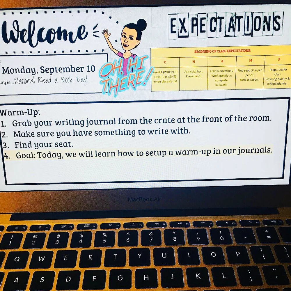Make a Plan for Mentor Text Warm-Ups — WRITING MINDSET
