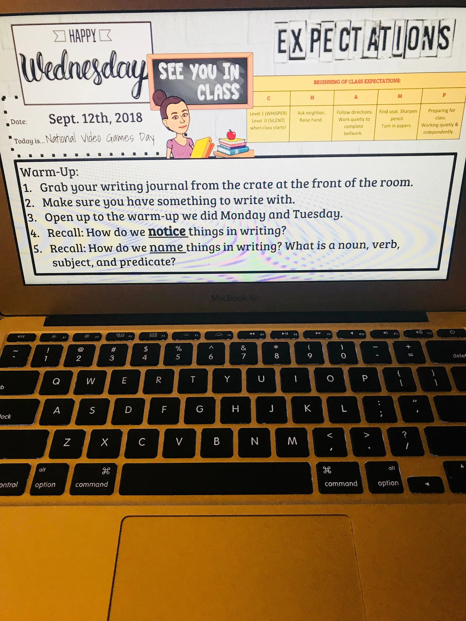 Make a Plan for Mentor Text Warm-Ups — WRITING MINDSET