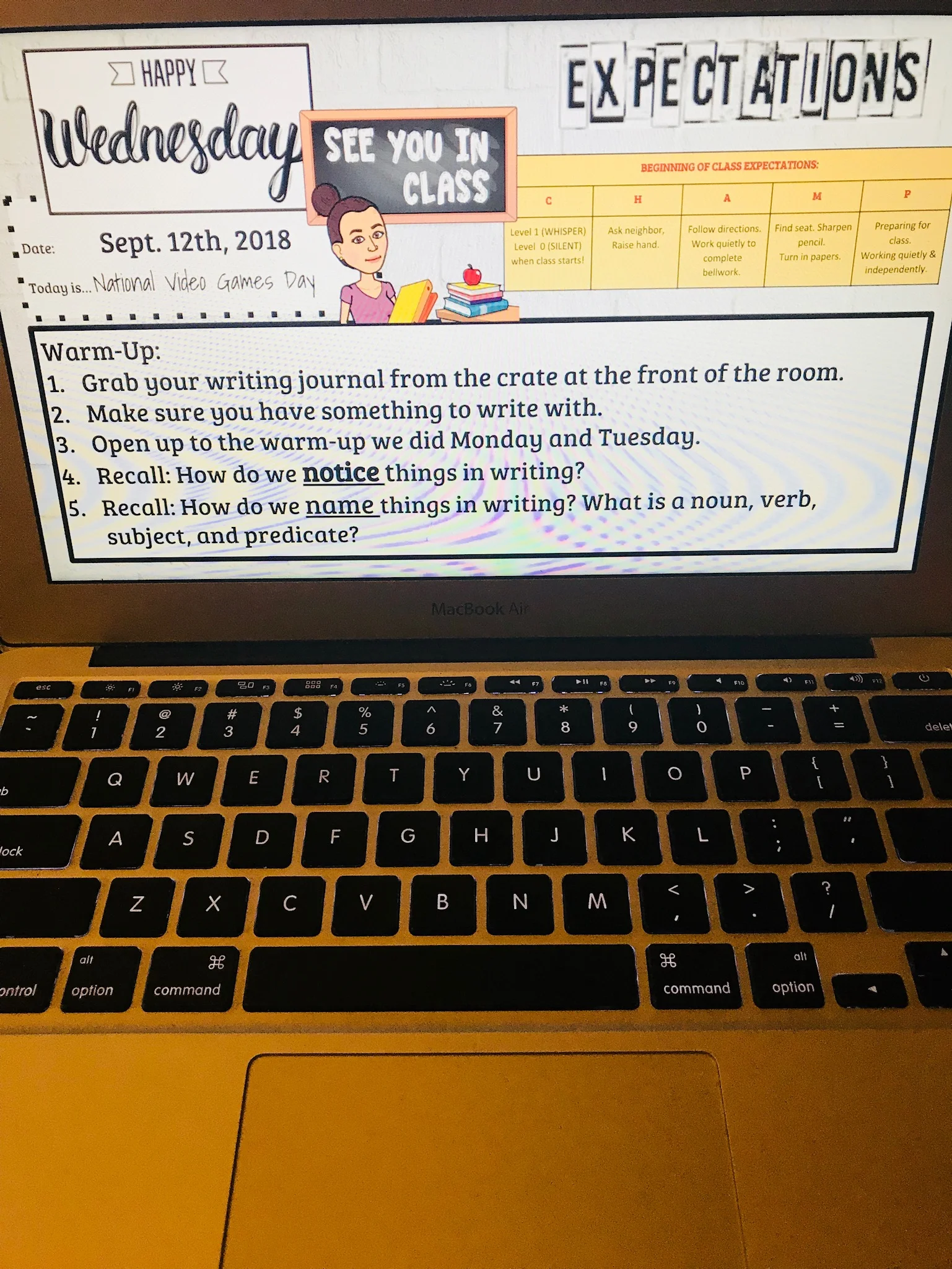 Make a Plan for Mentor Text Warm-Ups — WRITING MINDSET