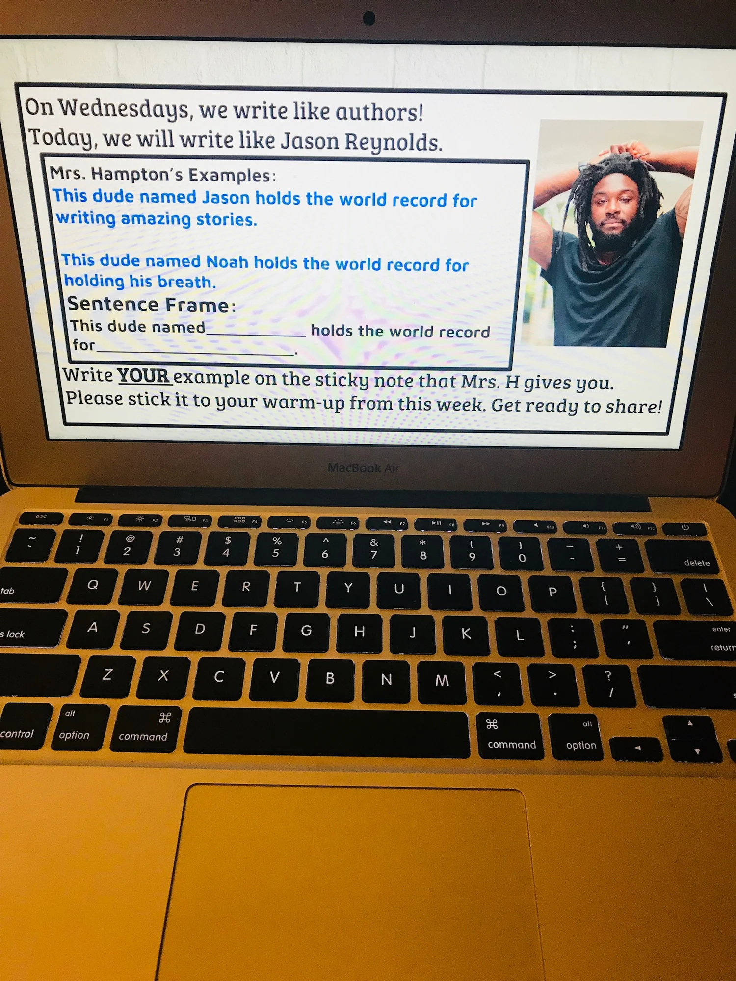 Make a Plan for Mentor Text Warm-Ups — WRITING MINDSET