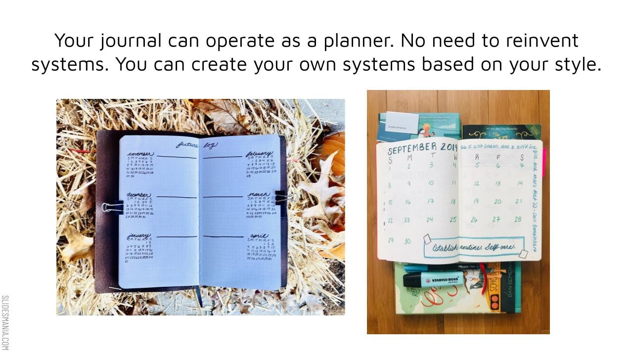 Use Any Journal to Plan Your Week — WRITING MINDSET