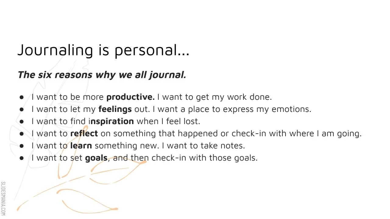 Introduction to Journaling for Beginners — WRITING MINDSET