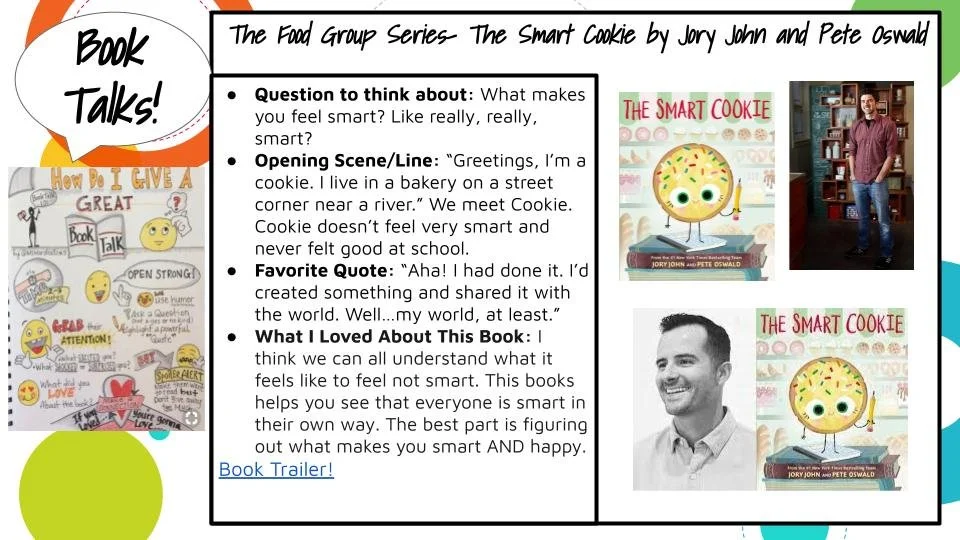 Read Like a Writer: Using The Food Group as Mentor Texts — WRITING MINDSET