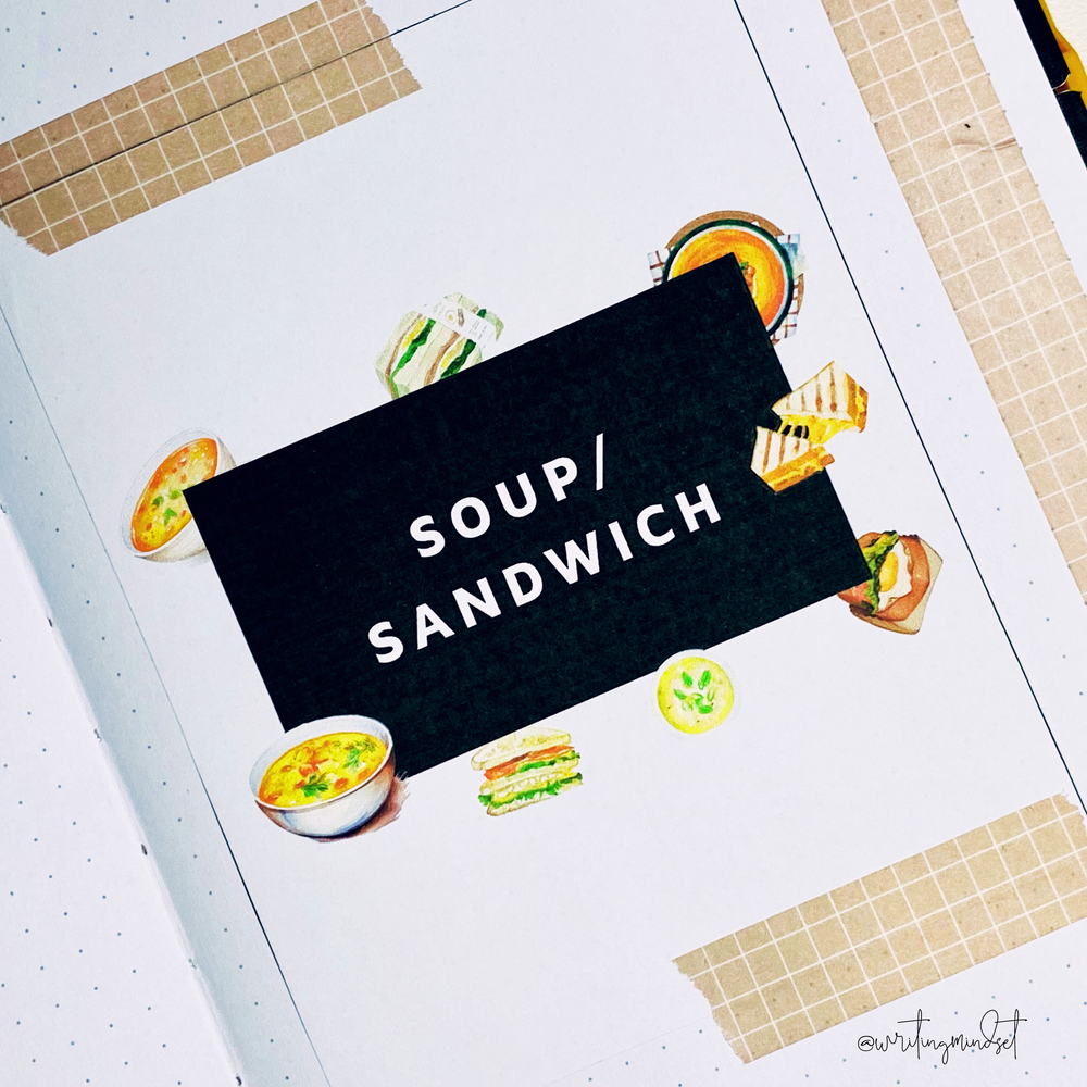 Create a Food and Recipe Journal — WRITING MINDSET