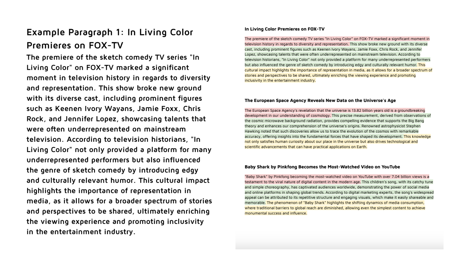 Your Life At-A-Glance: Connecting Personal Milestones to Historical ...