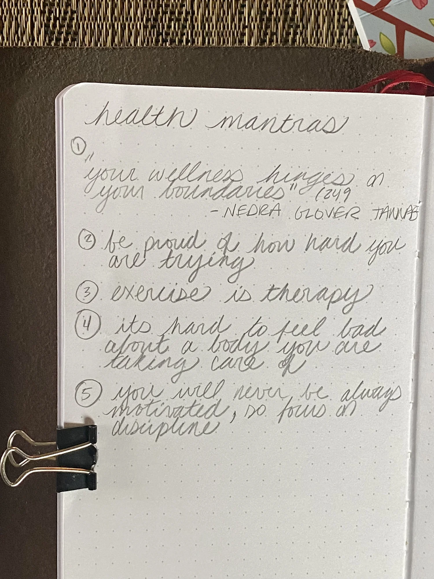 How to Turn Your Passion Planner into a Health Journal — WRITING MINDSET