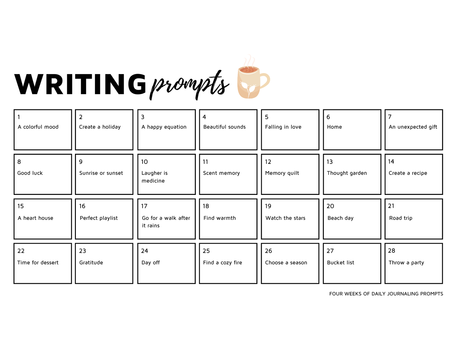 Cozy Up with 30 Hygge Journaling Prompts for a Mental Boost — WRITING ...