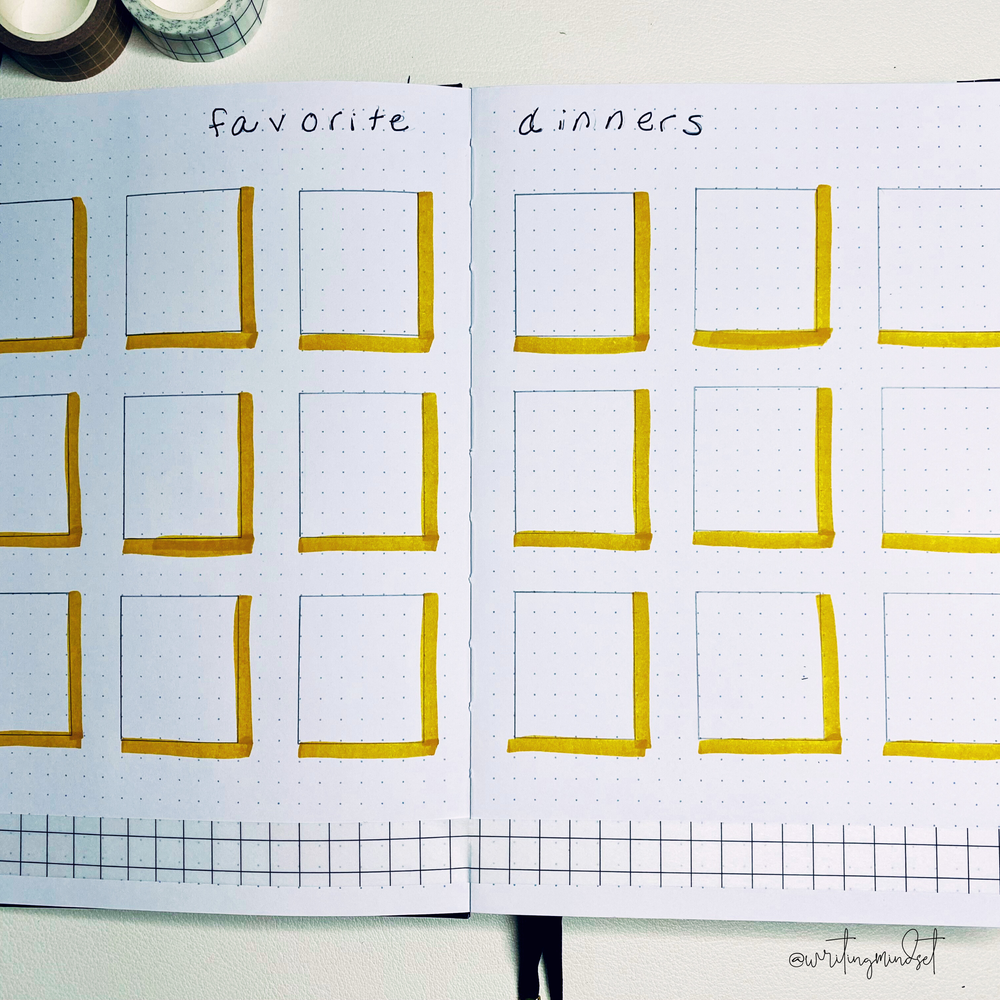 Create a Food and Recipe Journal — WRITING MINDSET