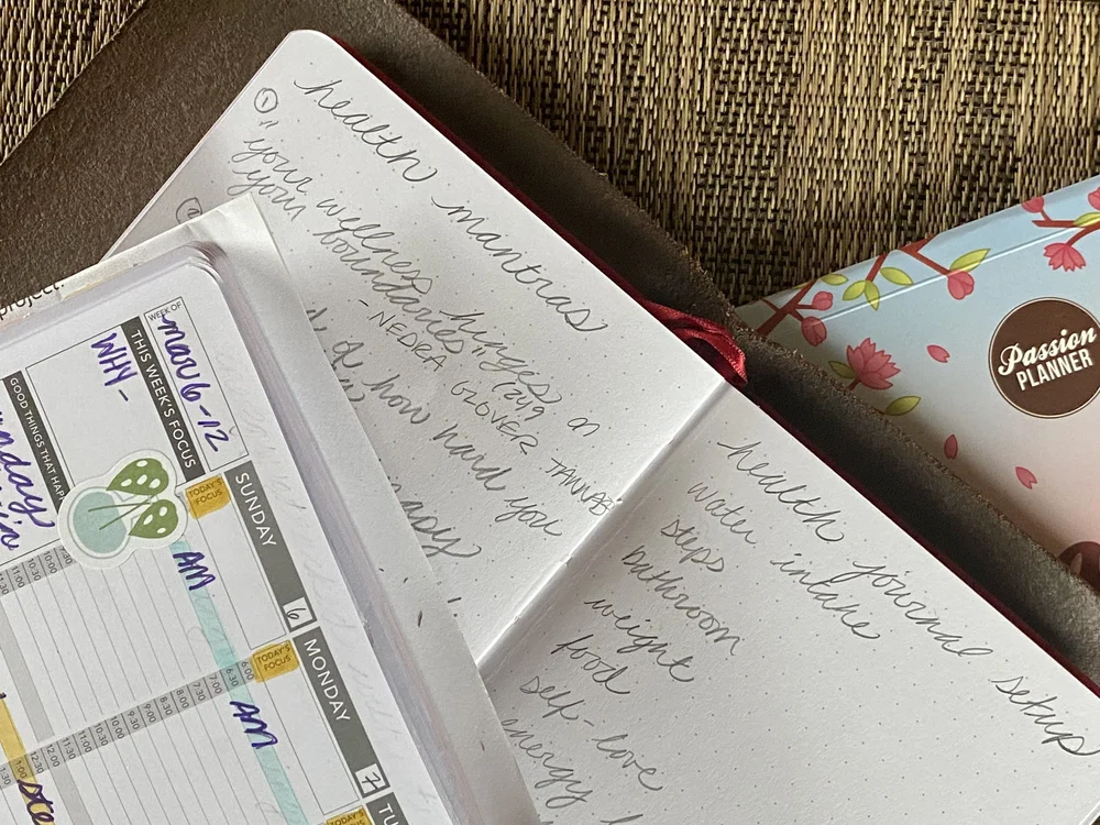How to Turn Your Passion Planner into a Health Journal — WRITING MINDSET
