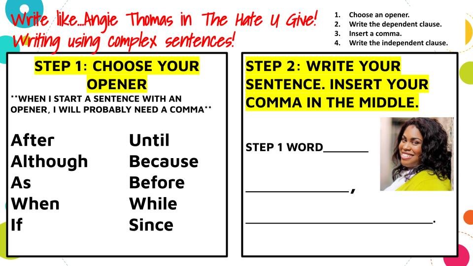 Read Like a Writer: Using The Food Group as Mentor Texts — WRITING MINDSET