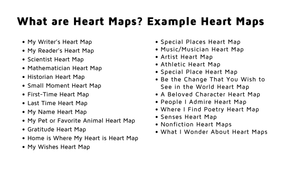 Unlocking Creativity: Using Heart Maps for Generative Writing in ...