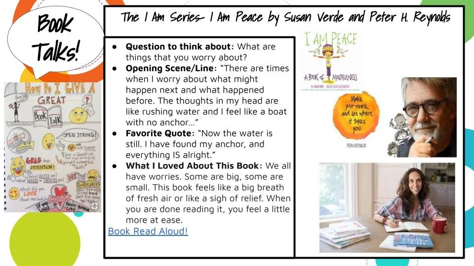 Read Like a Writer: Using the I Am Series as Mentor Texts — WRITING MINDSET