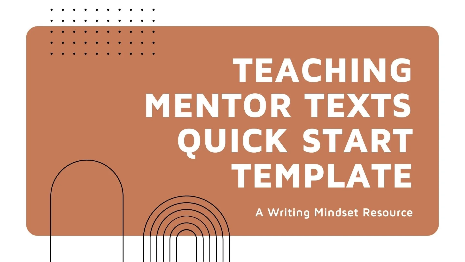 How to Start Using Mentor Texts in Your Classroom — WRITING MINDSET