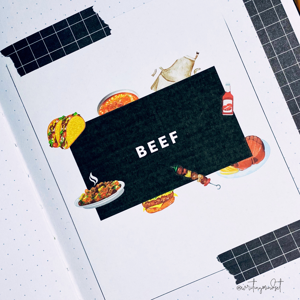 Create a Food and Recipe Journal — WRITING MINDSET