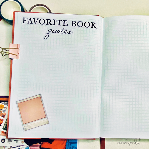 Create a Reading Journal for the Year — WRITING MINDSET