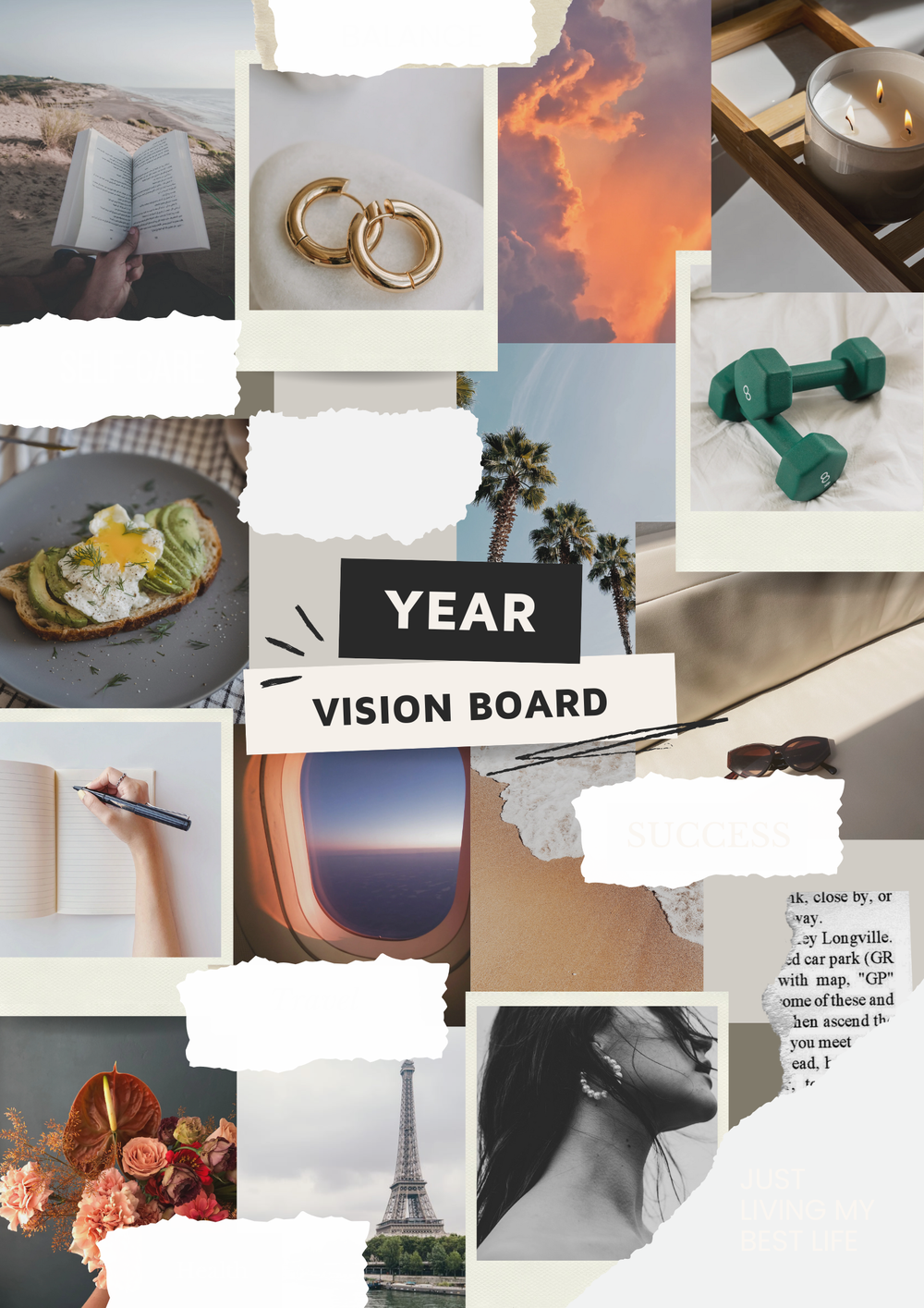 Create a Vision Board in Any Notebook — WRITING MINDSET
