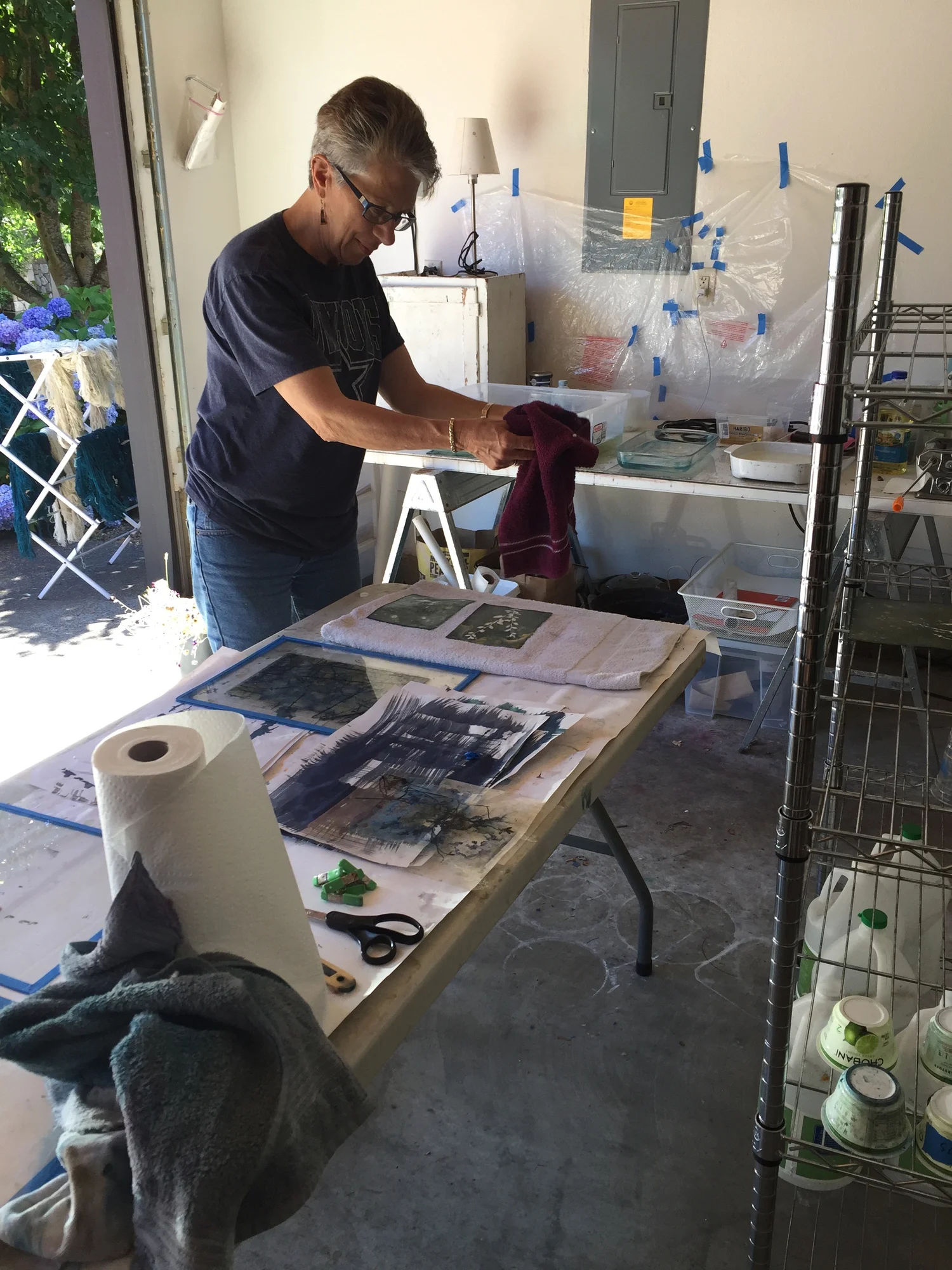 Workshop: Wet Cyanotypes and Lumen Prints — Krista McCurdy