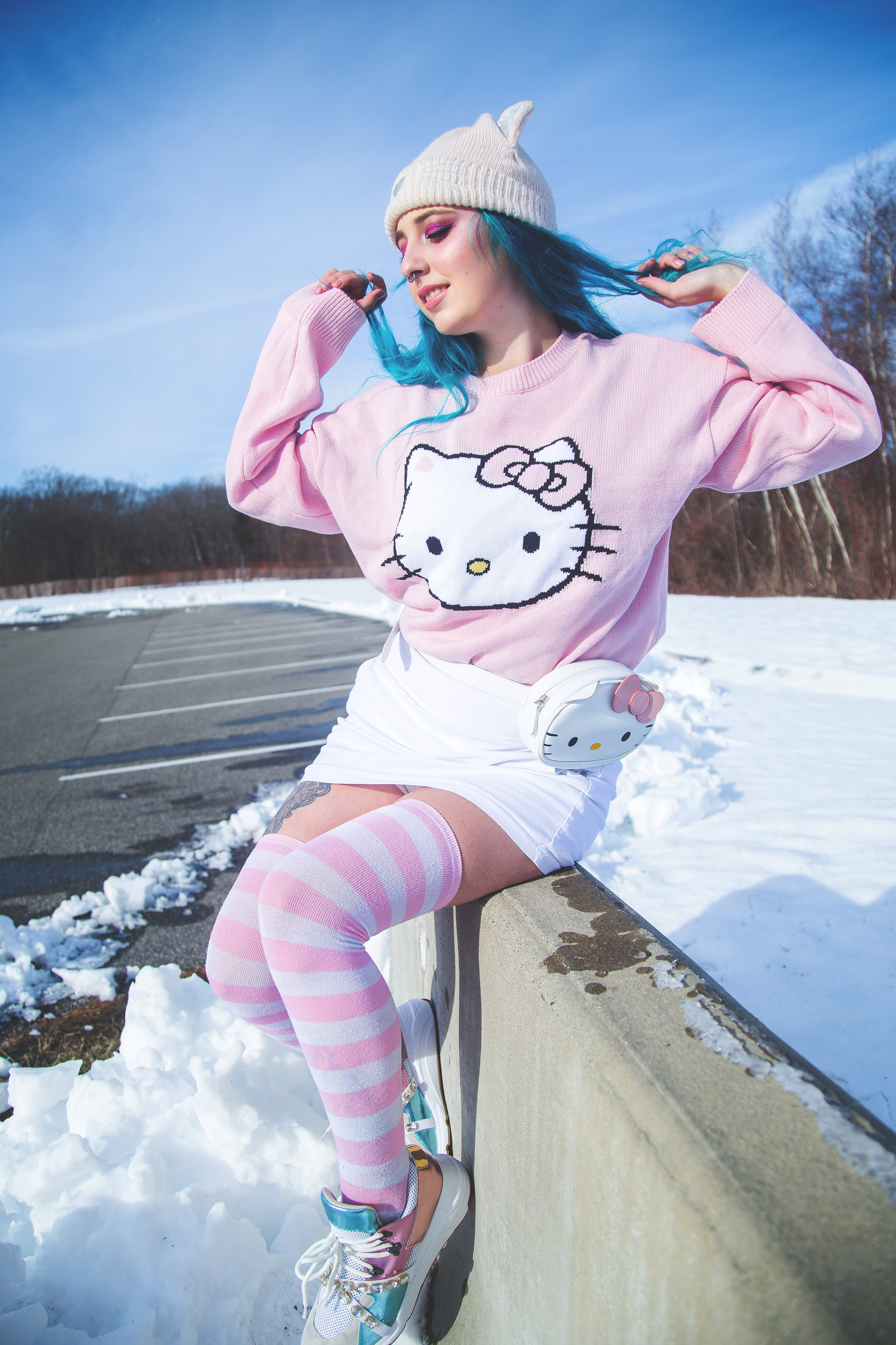 Hello Kitty X Chuu X CRM — Cosplay Realm Magazine