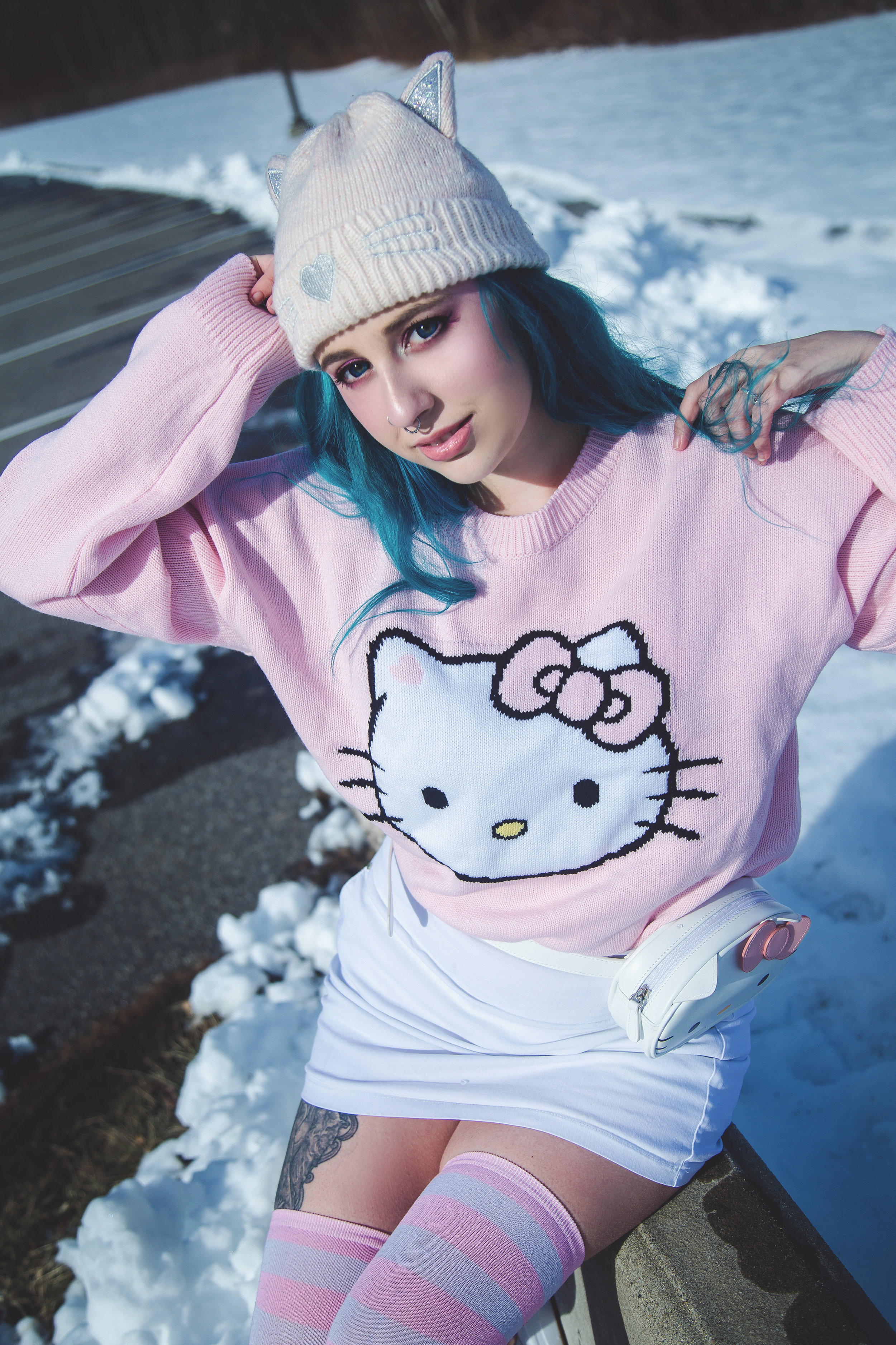 Hello Kitty X Chuu X CRM — Cosplay Realm Magazine
