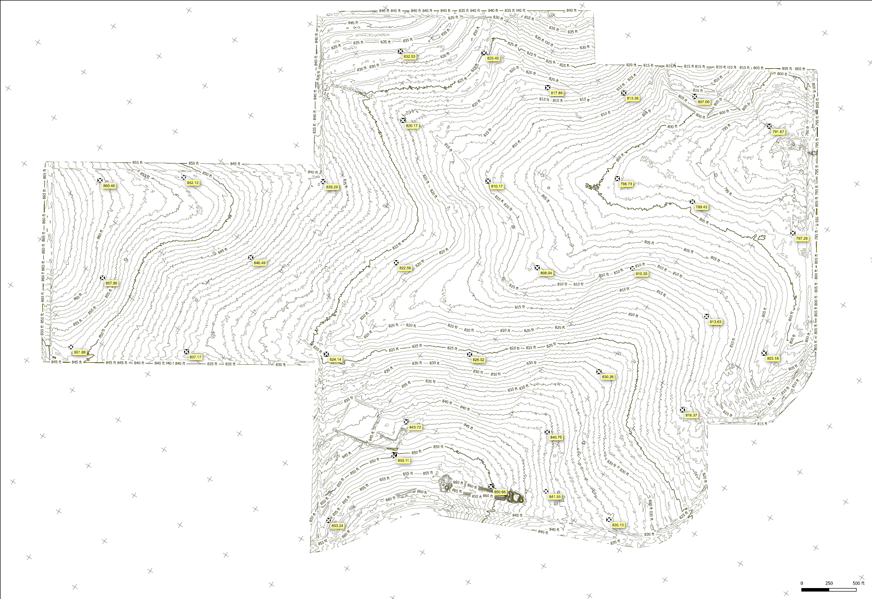 Lidar Topographic Maps