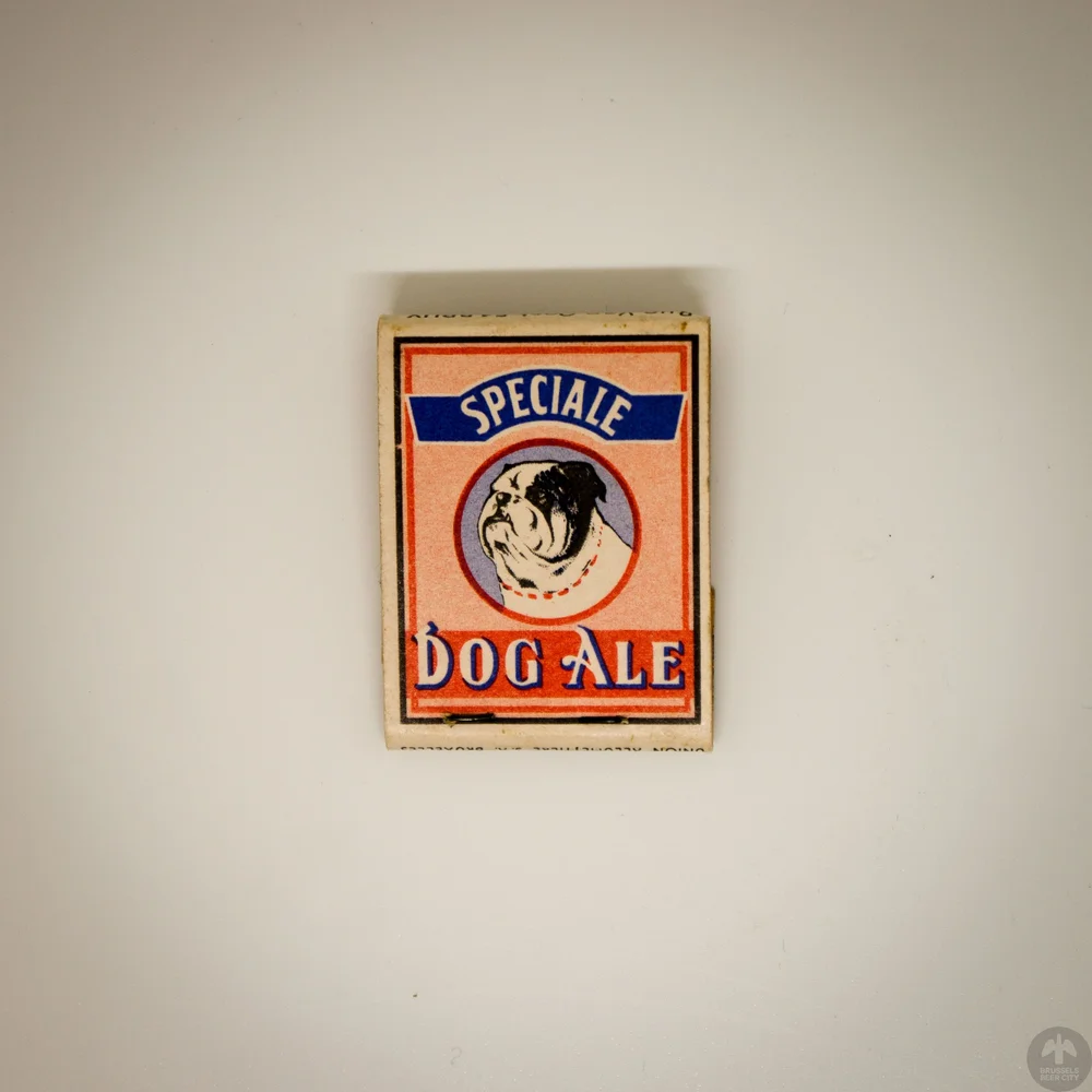 A History of Brussels Beer in 50 Objects // #25 Dog Ale Matchbox ...