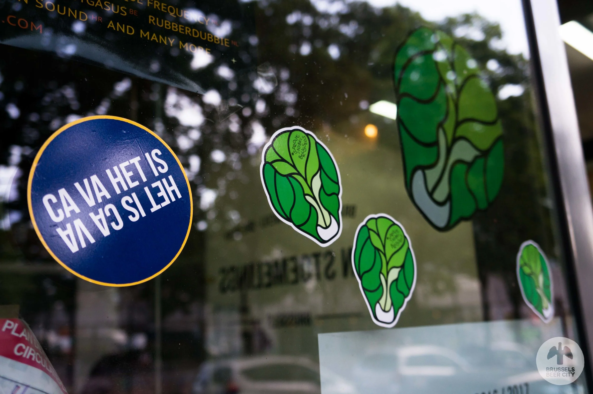 Brasserie En Stoemlings - moving up, and moving out of the Marollen ...