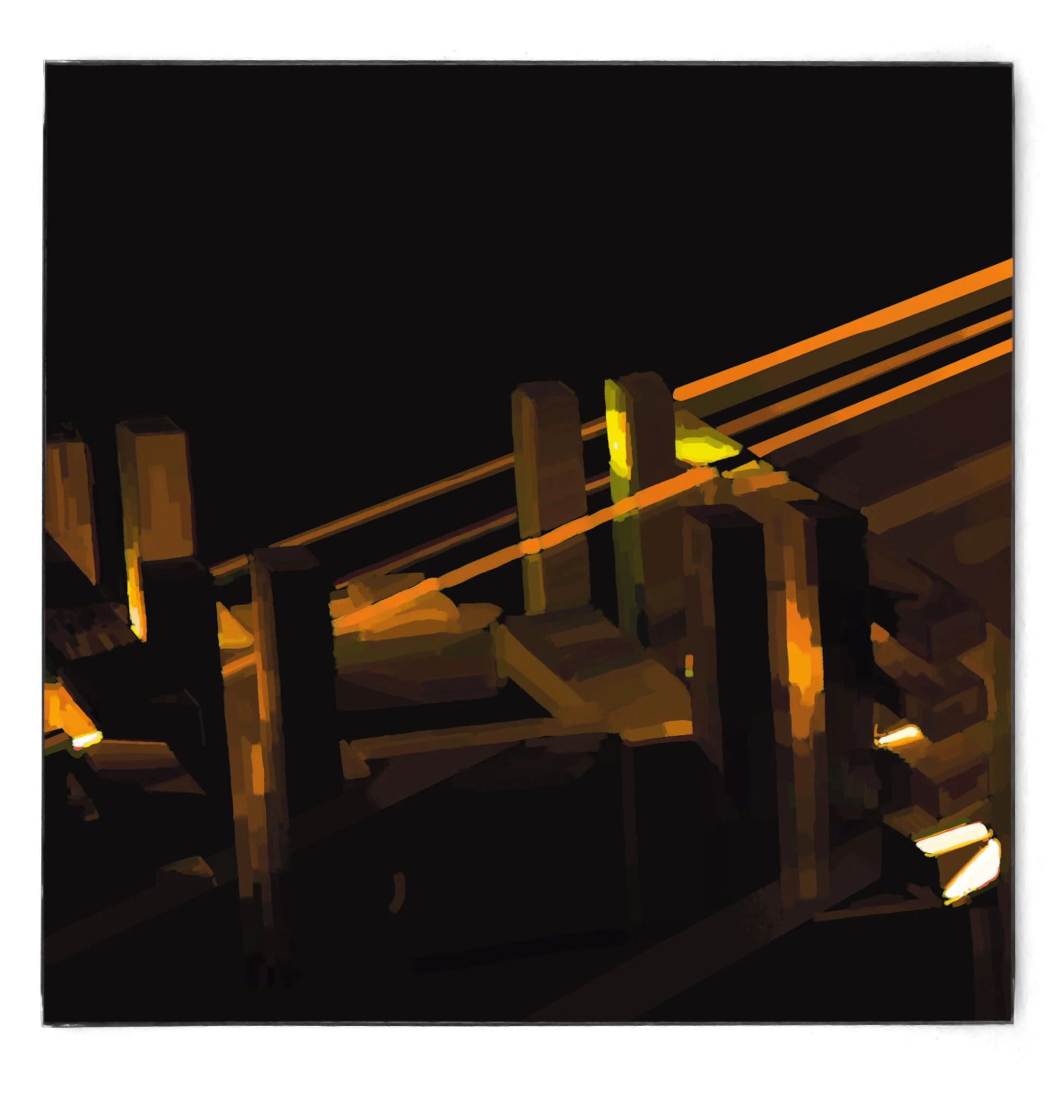 Laser Drawing 21 — Simon Van Parys