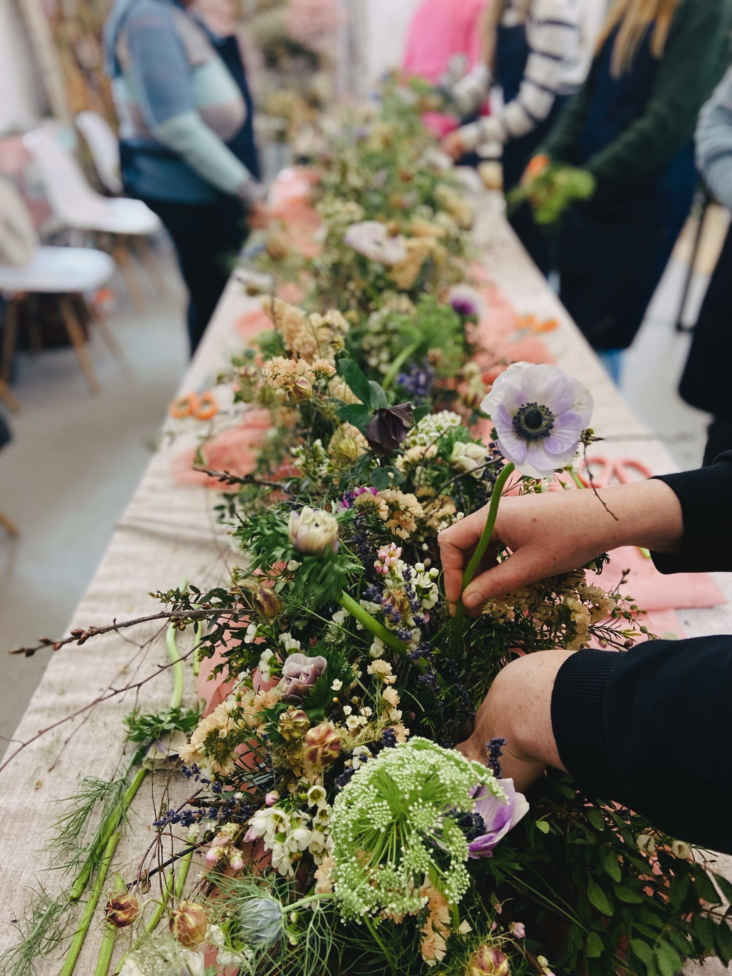Floristry classes Sussex. Learn floristry in Sussex