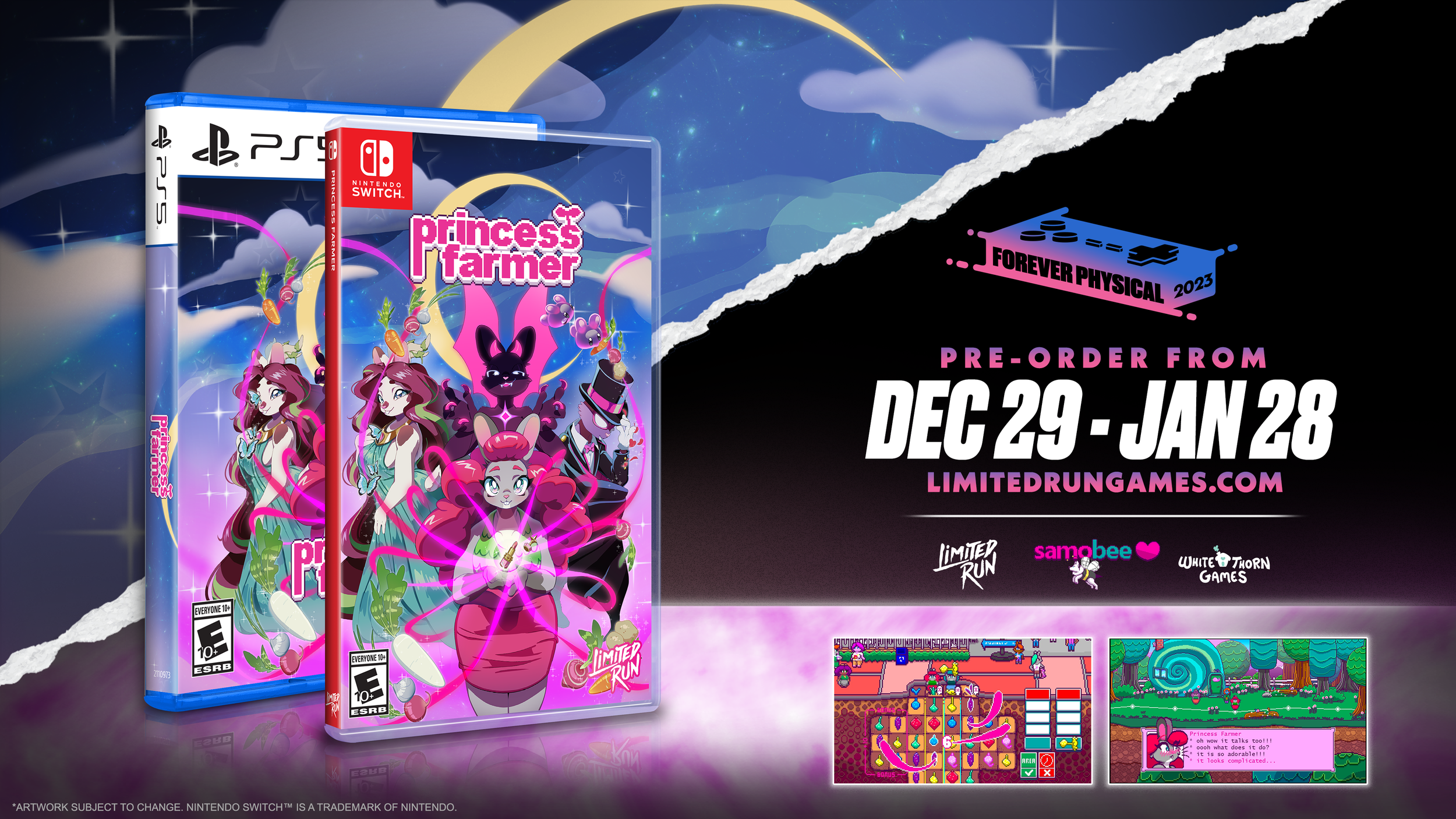 Princess Farmer Gets a Limited Run Games PlayStation and Nintendo ...