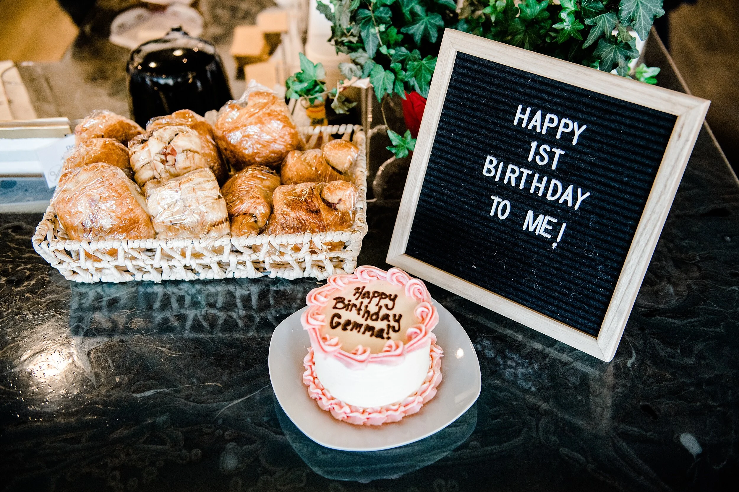 Gemma's Cake Smash at Craft Bakery — Pensacola Photographer | Natalie ...