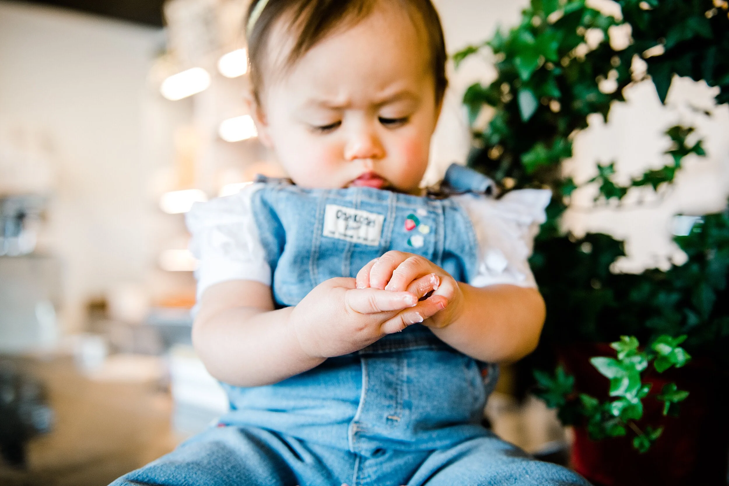 Gemma's Cake Smash at Craft Bakery — Pensacola Photographer | Natalie ...