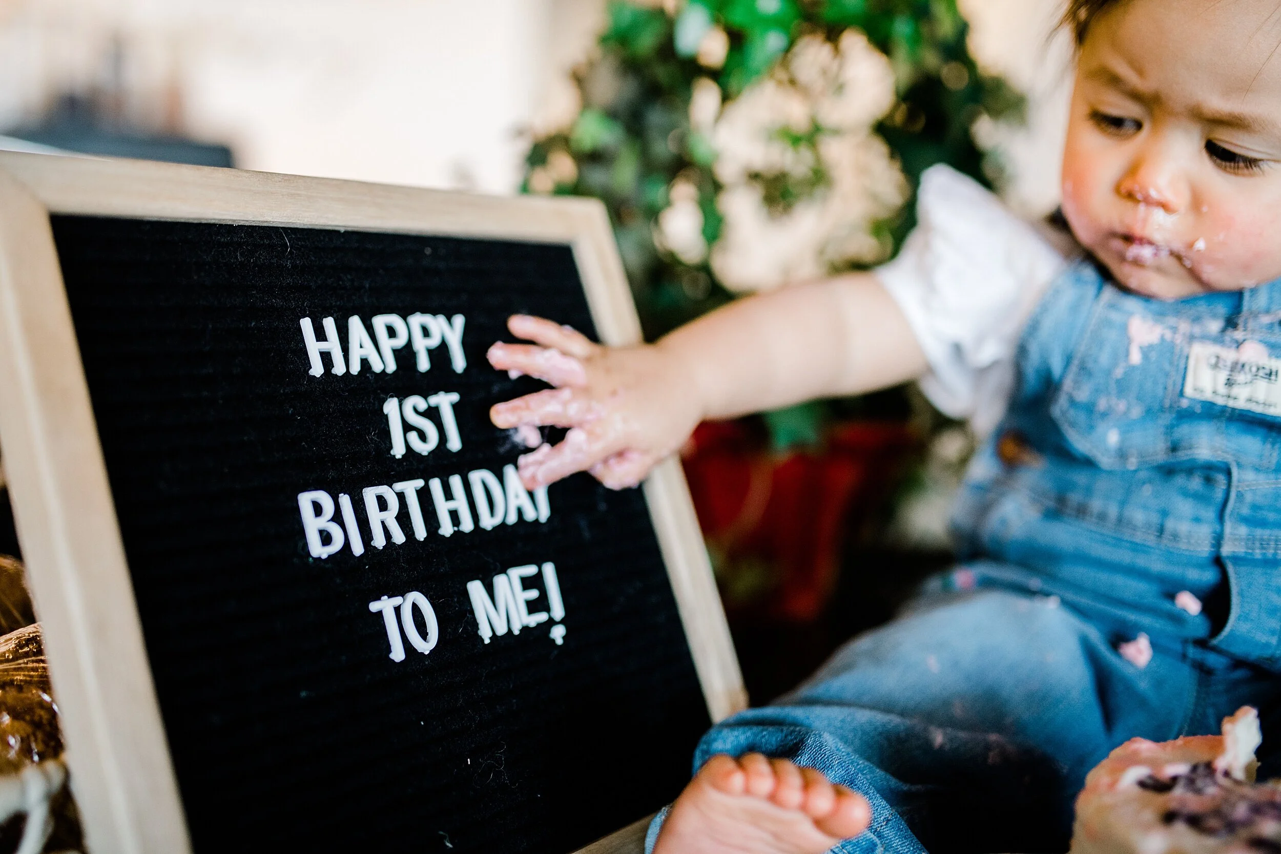 Gemma's Cake Smash at Craft Bakery — Pensacola Photographer | Natalie ...