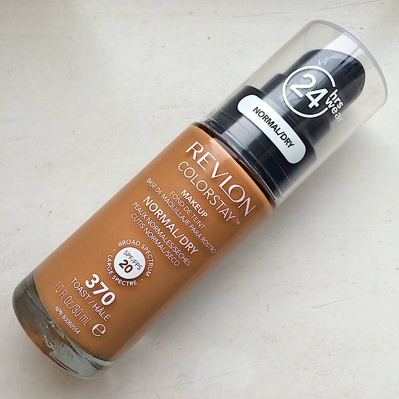 Revlon Colorstay Foundation Shade Swatches