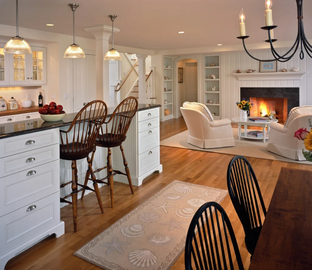 Create lounge seating in your kitchen | Airy Kitchens