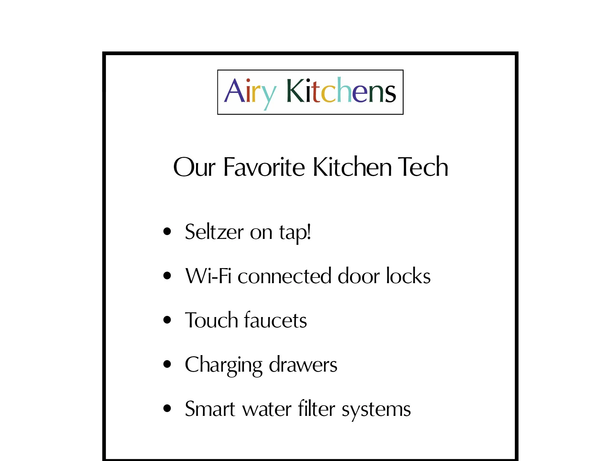 Tech in the Kitchen: Designing the Future of Culinary Spaces | Airy ...