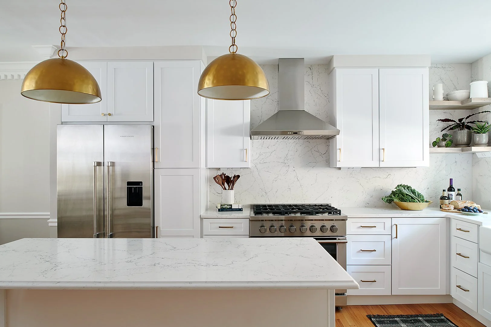 Solid Surface Backsplash Ideas | Airy Kitchens