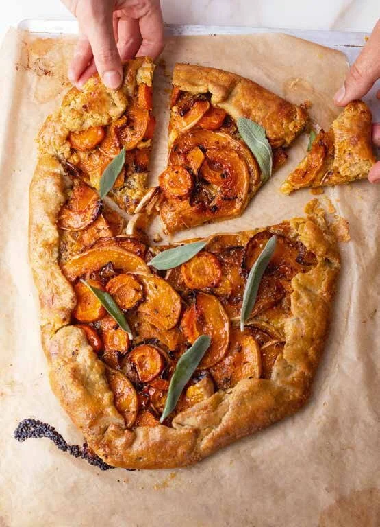 Ottolenghi's Butternut, Orange, and Sage Galette — Edible LA